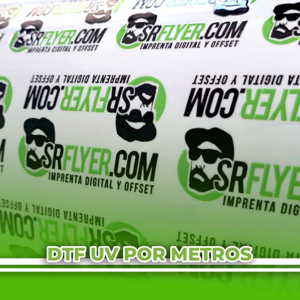 DTF UV por metros | Impresión en alta resolución | Envío 24h